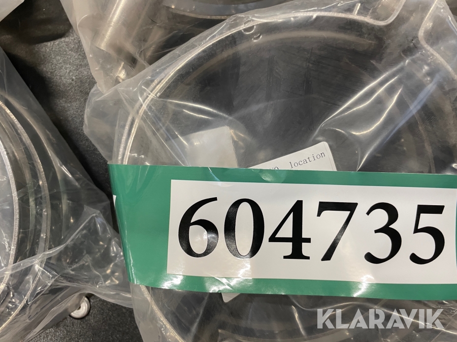 Rørholdere med kort skaft Damstahl, Horsens, Klaravik auktio