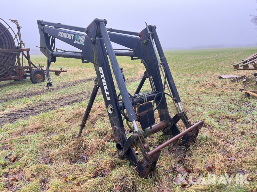 Frontlæsser med redskaber Stoll Robust 10 RDPM, Billund, Kla