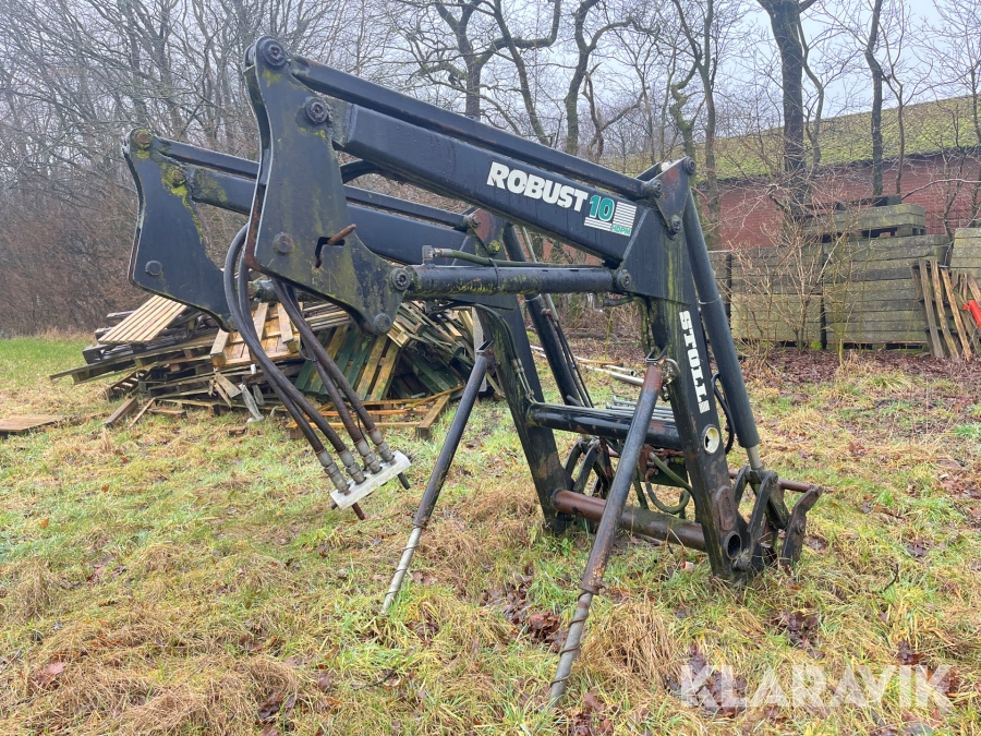 Frontlæsser med redskaber Stoll Robust 10 RDPM, Billund, Kla