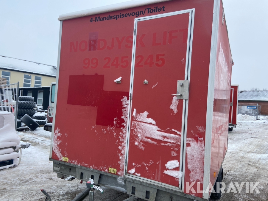 Spisevogn Scanvogn, Holbæk, Klaravik auktioner