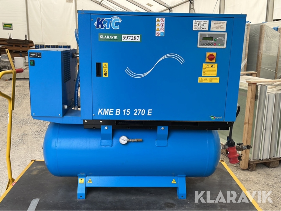 Kompressorer KTC KME B 15 270E, Høje-Taastrup, Klaravik aukt