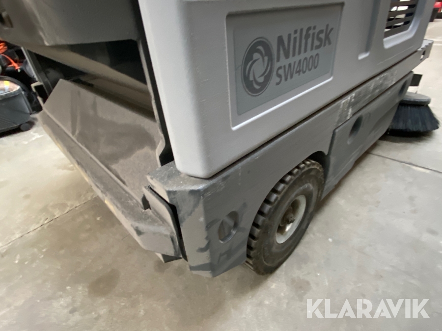 Fejemaskine Nilfisk SW4000, Roskilde, Klaravik auktioner