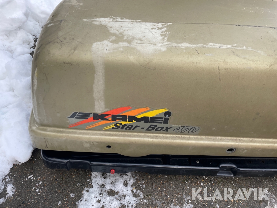 Skiboks Ekamei Star-box 470, Randers, Klaravik auktioner