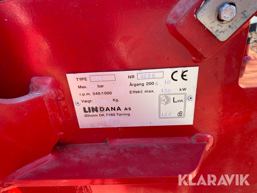 Flishugger Lindana TP 270, Viborg, Klaravik auktioner