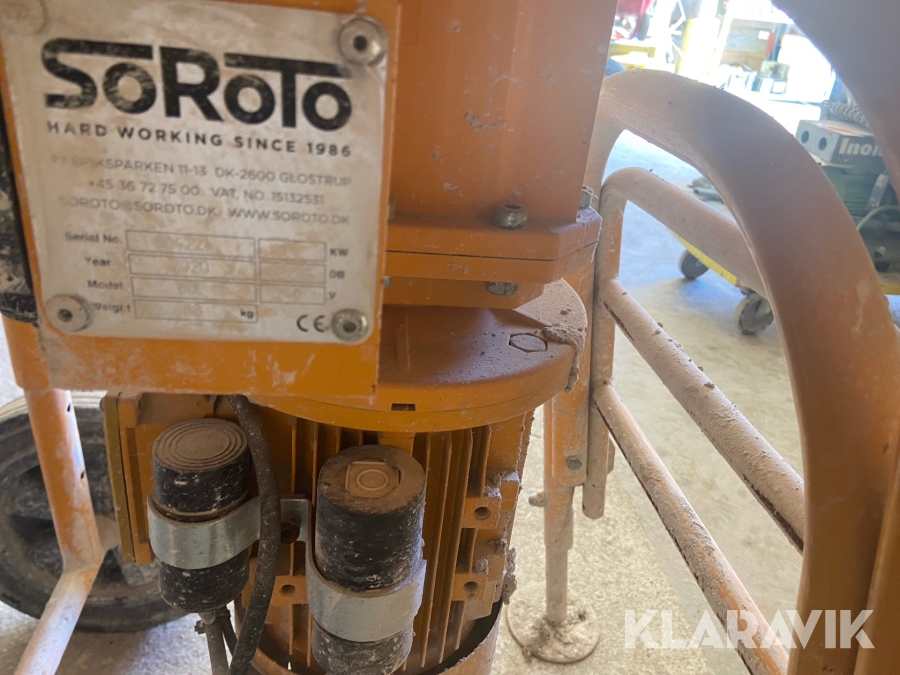 Blandemaskine Soroto 80 L 30, Ishøj, Klaravik auktioner