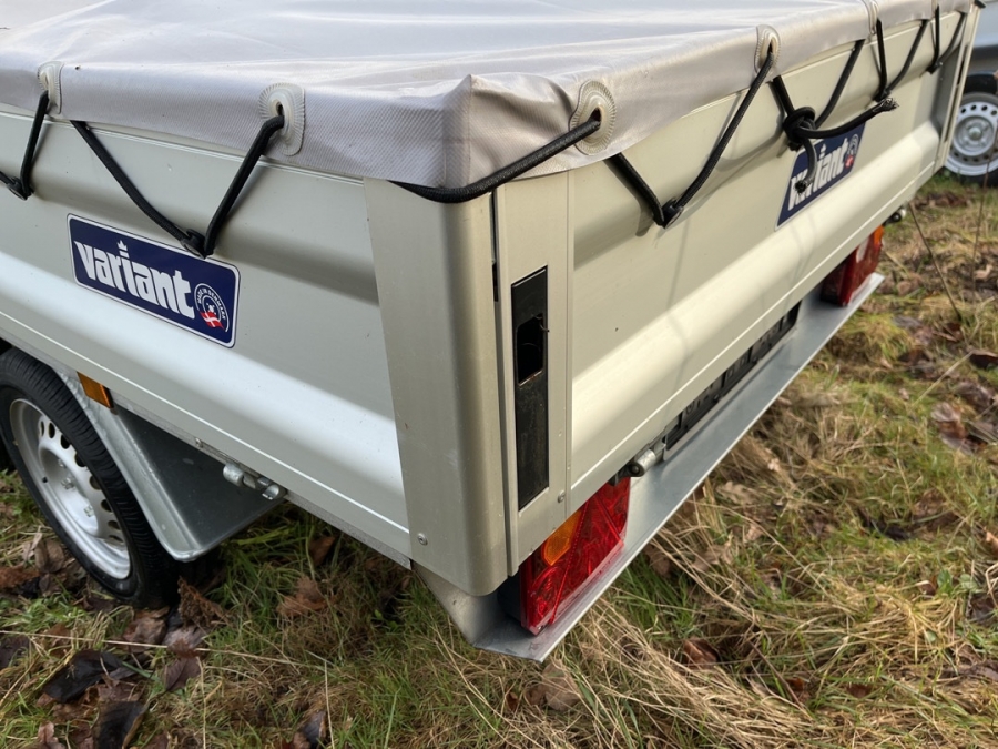 Fabriksny Trailer m.alu sider