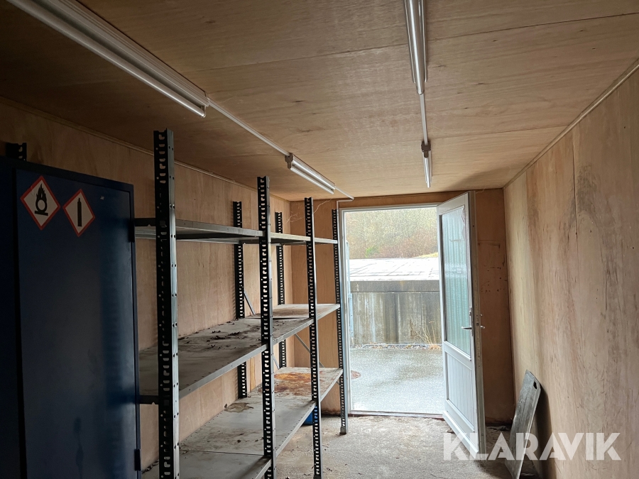 Isoleret container, Lyngby-Taarbæk, Klaravik auktioner