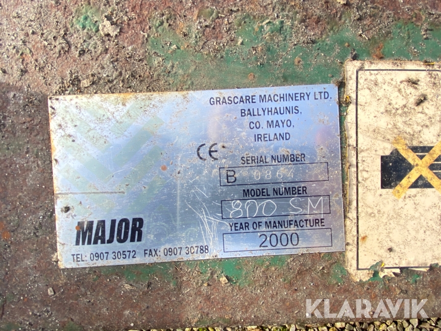 Brakpudser Major 800 SM, Ringsted, Klaravik auktioner