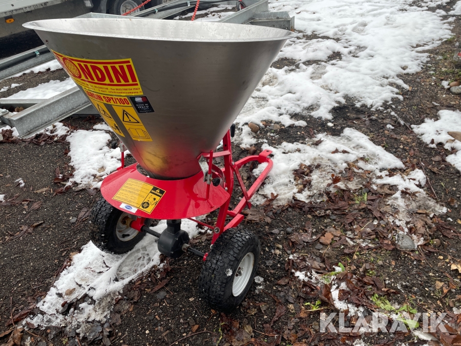 Saltspreder Rondini SPT/100, Lejre, Klaravik auktioner