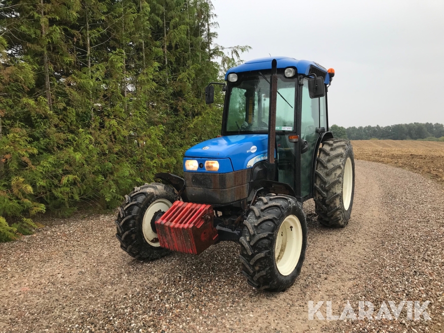 Traktor New Holland TN75FA, Holbæk, Klaravik auktioner