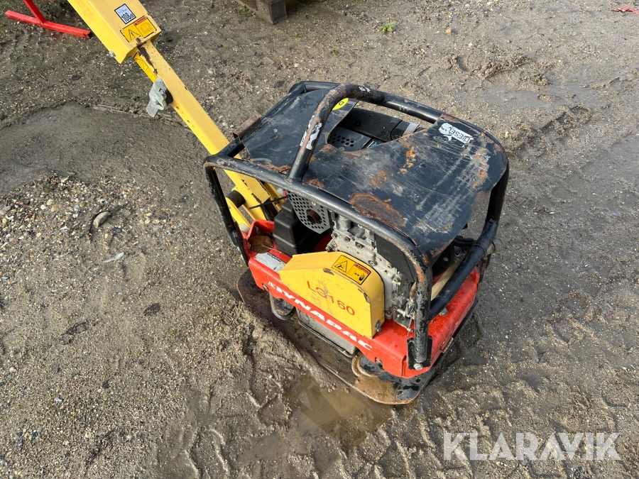 Pladevibrator Dynapac LG160, Rebild, Klaravik auktioner