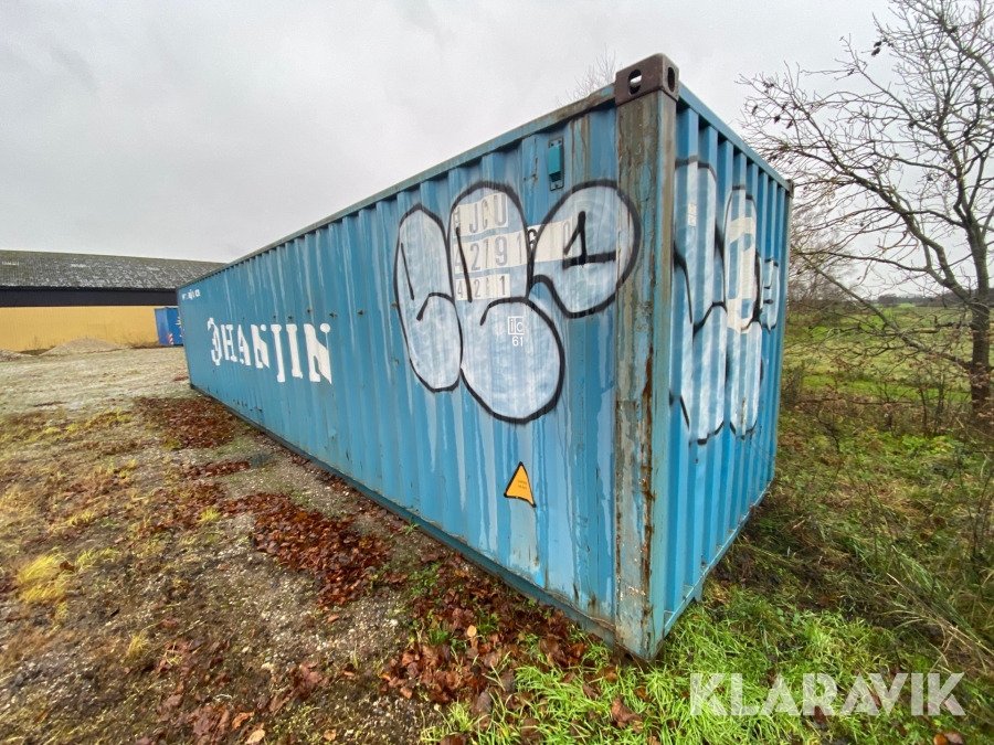 40 fods container, Ringsted, Klaravik auktioner