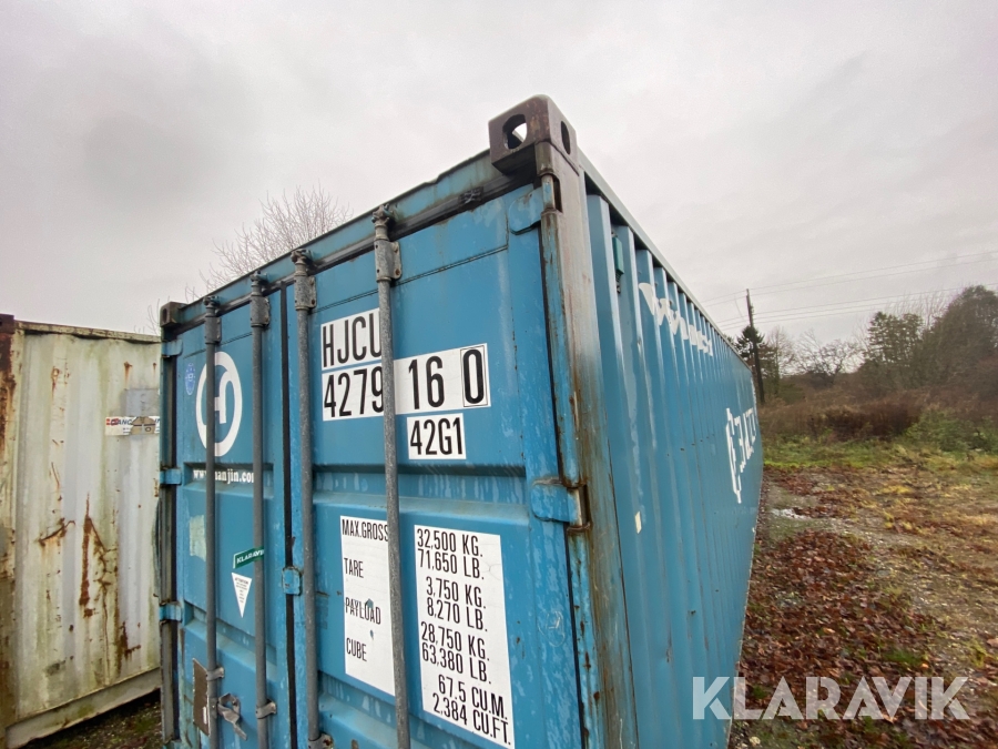 40 fods container, Ringsted, Klaravik auktioner