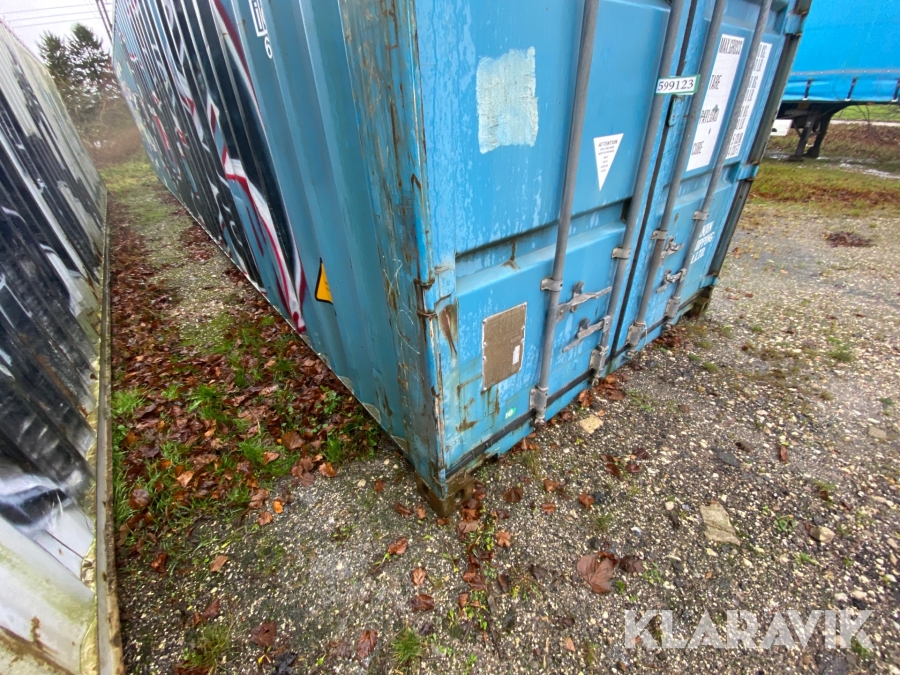 40 fods container, Ringsted, Klaravik auktioner