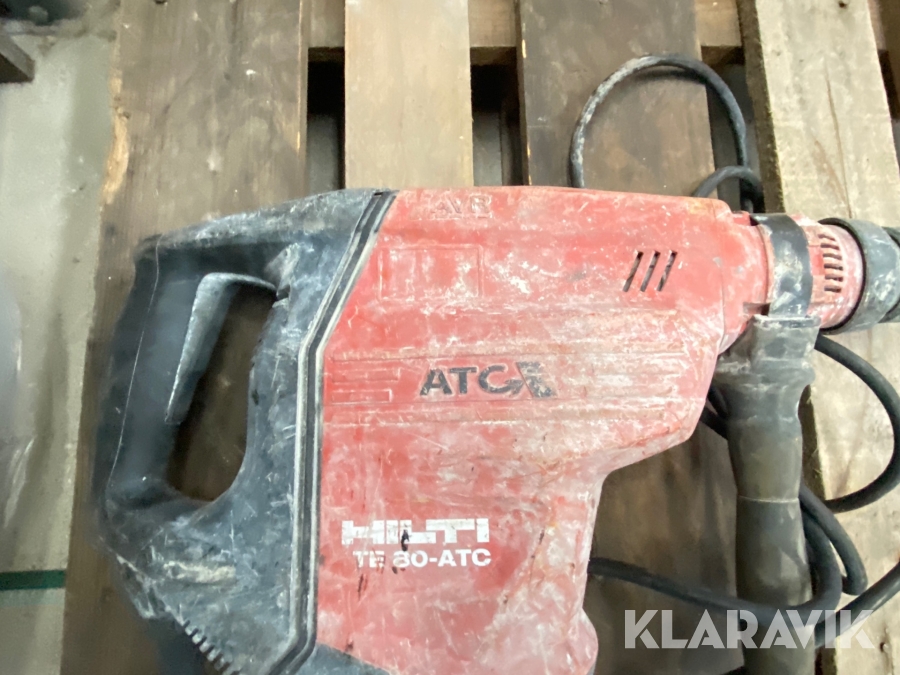 Borehammer Hilti TE 80-ATC, Ringsted, Klaravik auktioner