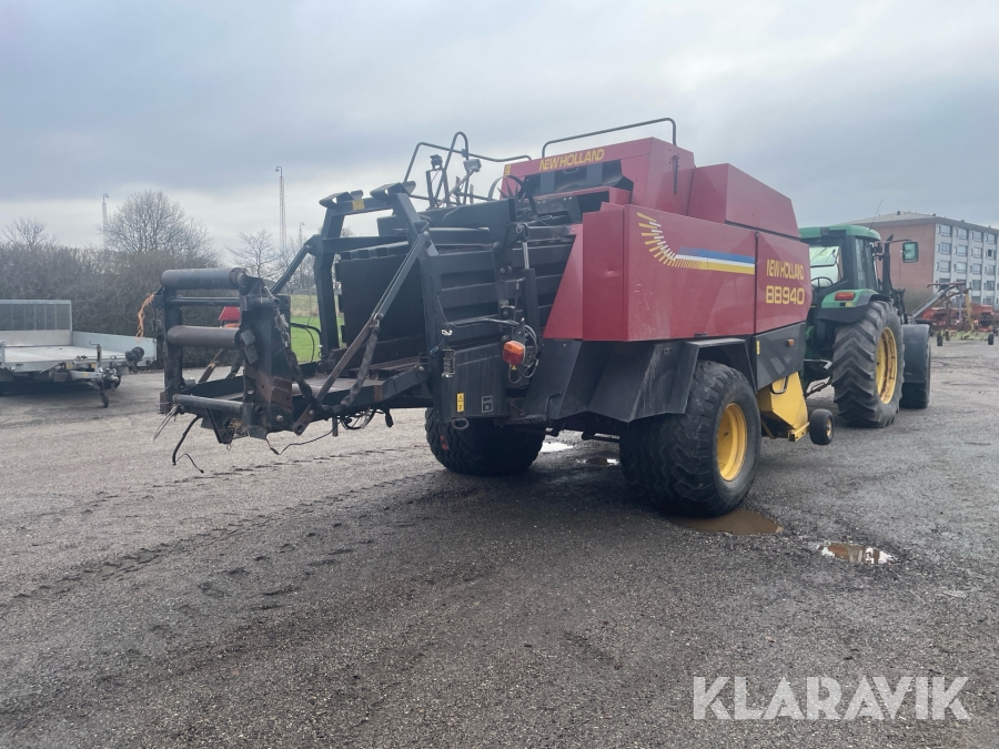Presser New Holland BB 940R, Vejle, Klaravik auktioner