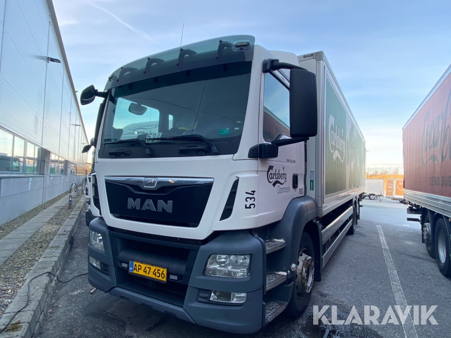 Lastbil MAN TGS 26.400, Høje-Taastrup, Klaravik auktioner