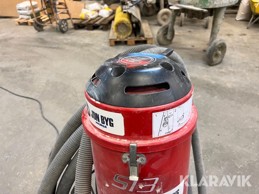 Industristøvsuger Pullman Ermator S13, Aarhus, Klaravik aukt
