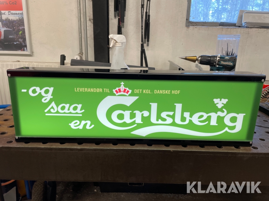 LED Skilt, Ikast-Brande, Klaravik auktioner