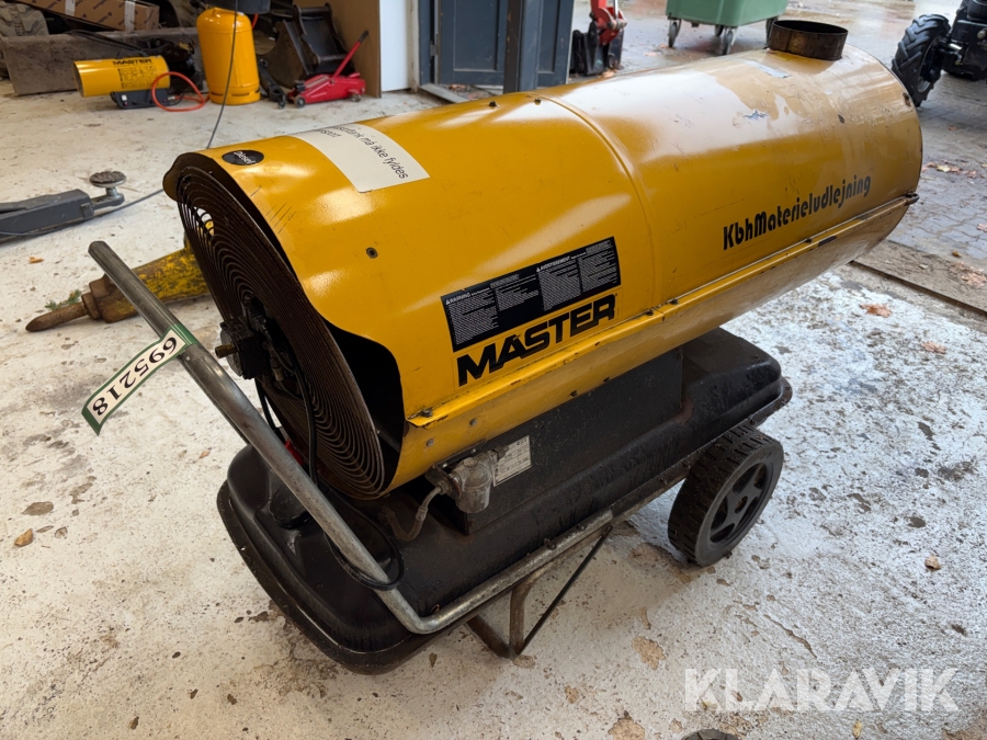 Varmekanon Master BV 290E, Rødovre, Klaravik auktioner