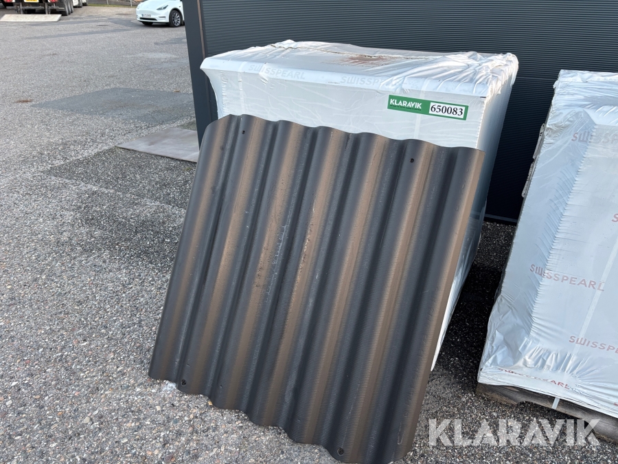 Tagplader Swisspearl 300 mm 20 grader, Aalborg, Klaravik auk