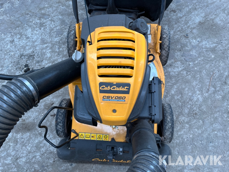 Løvsuger Club cadet CSV 060, Gribskov, Klaravik auktioner