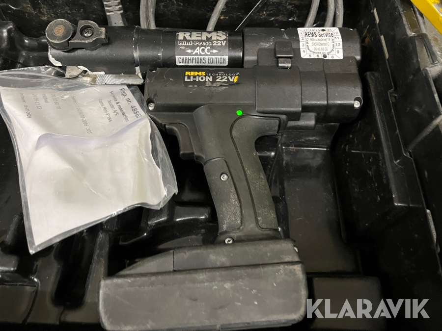 Presseværktøj x2 REMS Type 577 & 57802, København, Klaravik