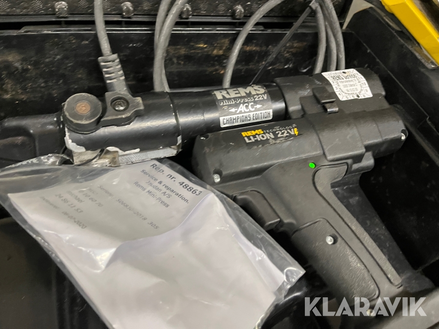 Presseværktøj x2 REMS Type 577 & 57802, København, Klaravik