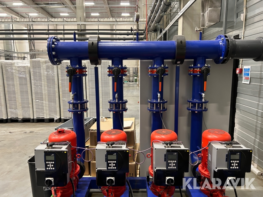 Pumpestation Dynamik pumpen, Greve, Klaravik auktioner