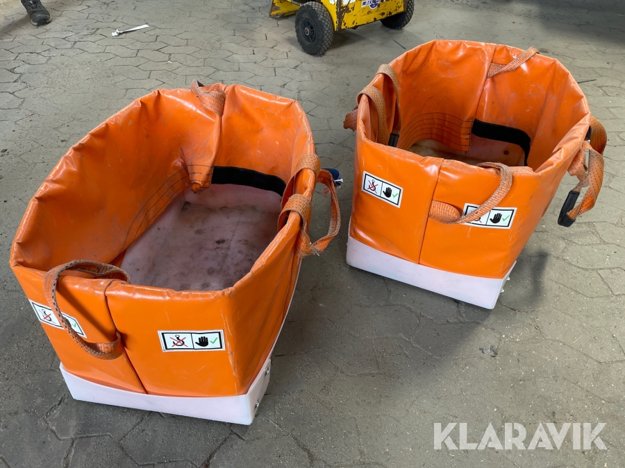 Løftetasker Hans AA 400 kg, Esbjerg, Klaravik auktioner