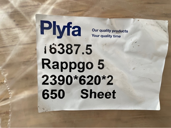 Rappgo 5 Finer underlag