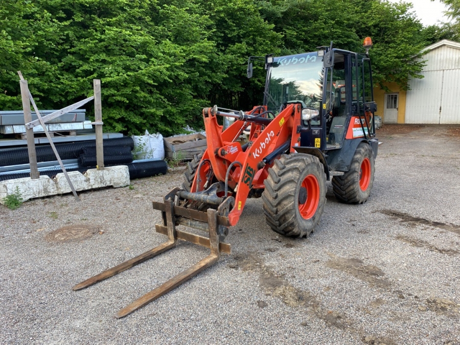 Læssemaskine Kubota R070, Næstved, Klaravik auktioner