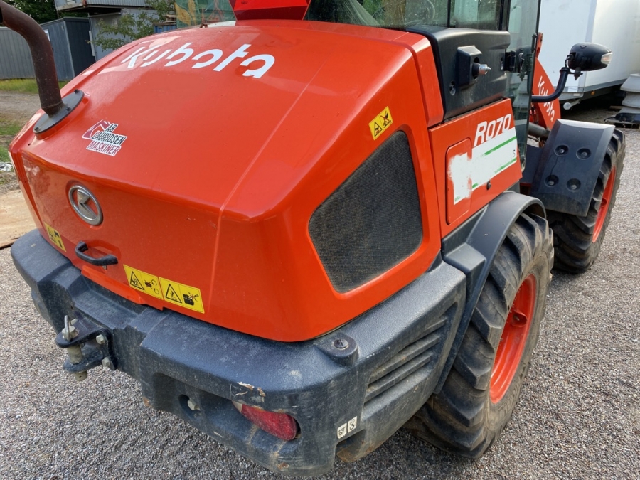 Læssemaskine Kubota R070, Næstved, Klaravik auktioner