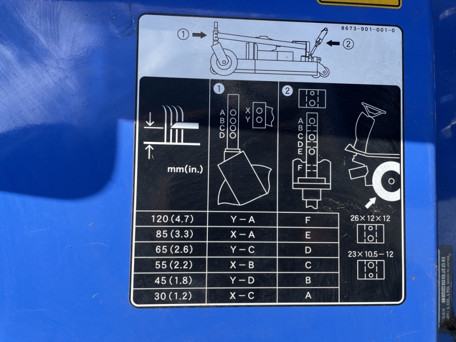 Redskabsbærer Iseki SF310 FH, Rebild, Klaravik auktioner