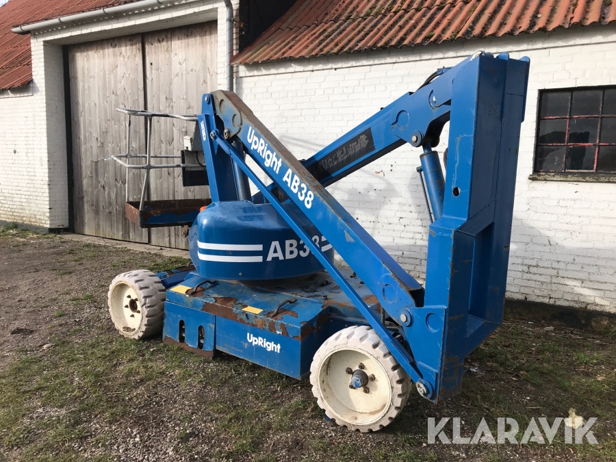 Bomlift UpRight AB38, Slagelse, Klaravik auktioner