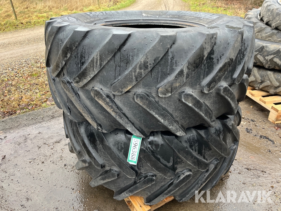 Traktordæk Michelin Multibib, Vesthimmerlands, Klaravik aukt