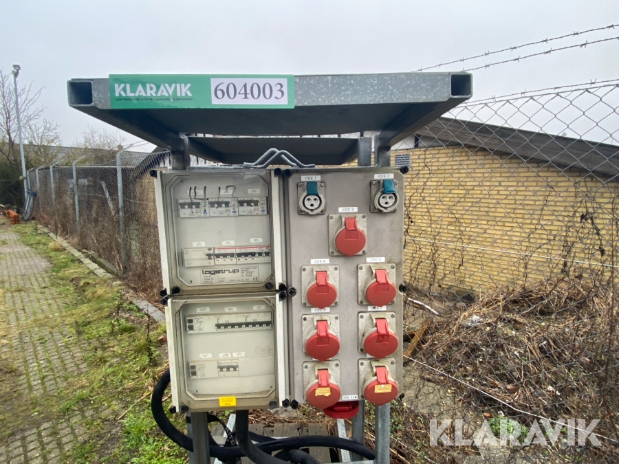 Eltavle, Brøndby, Klaravik auktioner