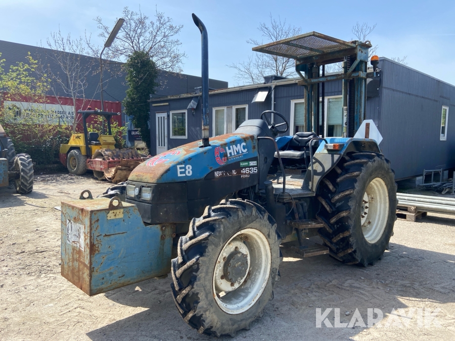 Traktor New Holland 4635, Glostrup, Klaravik auktioner
