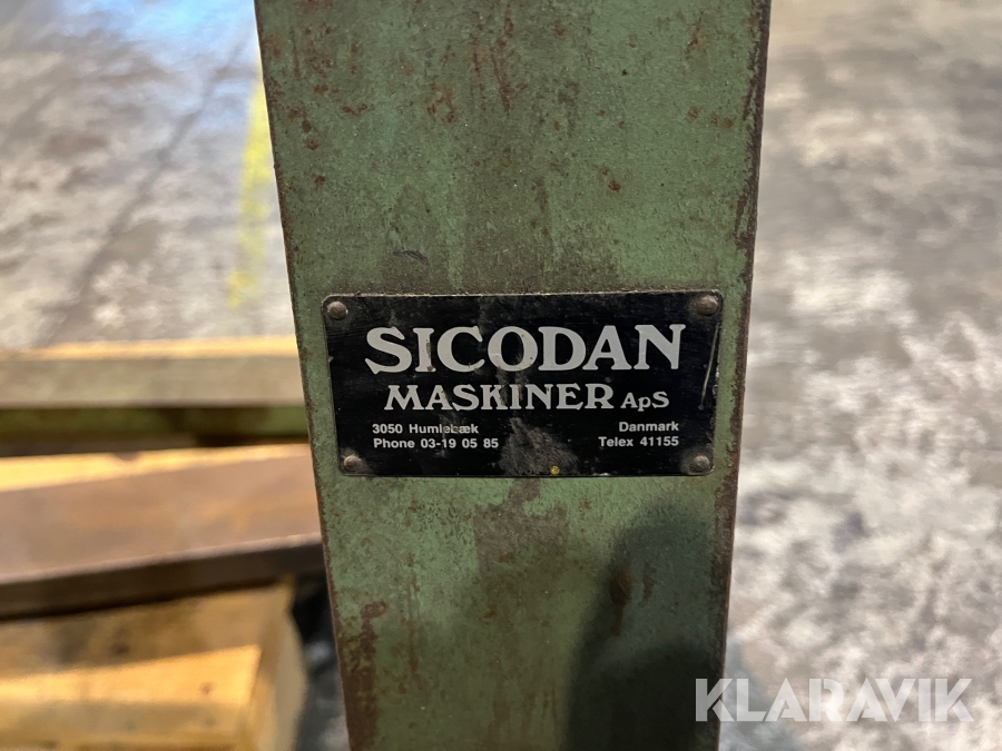 Coilholder SICODAN 150, Frederikshavn, Klaravik auktioner