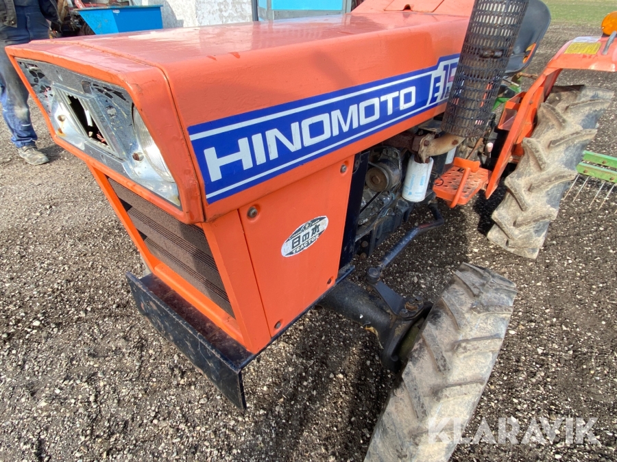 Traktor Hinomoto E154, Slagelse, Klaravik auktioner