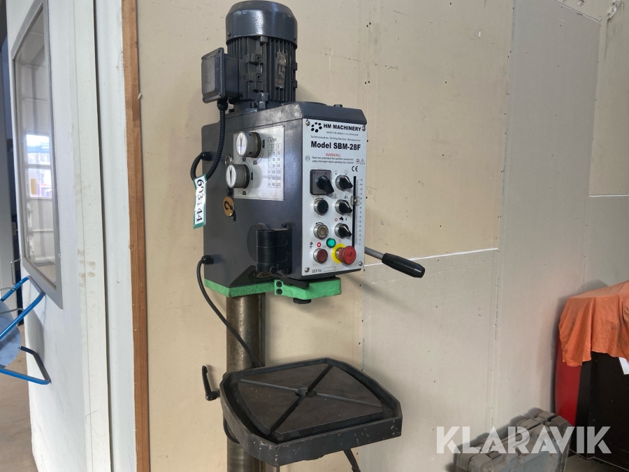Søjleboremaskine HM SBM 28F, Faaborg-Midtfyn, Klaravik aukti
