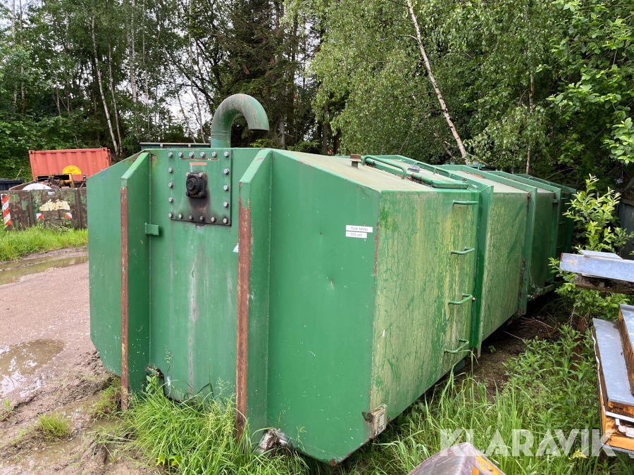 Slam container, Hillerød, Klaravik auktioner