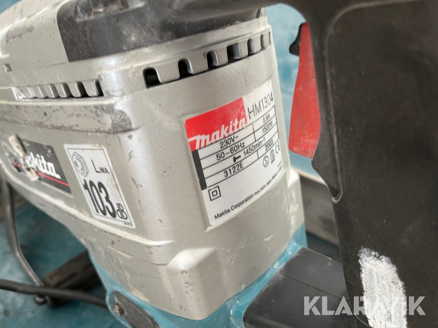 Nedbrydnings Hammer Makita HM1304, København, Klaravik aukti