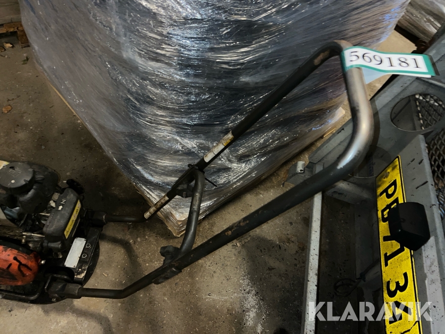 Pladevibrator Husqvarna LF50, Frederikshavn, Klaravik auktio