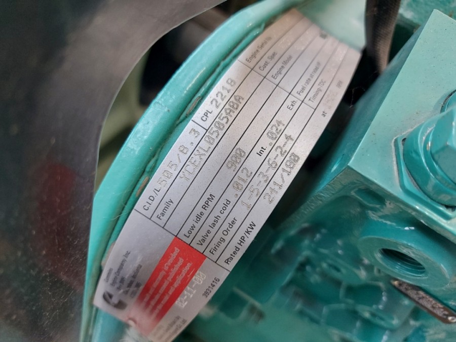 185 KVA nødgenerator