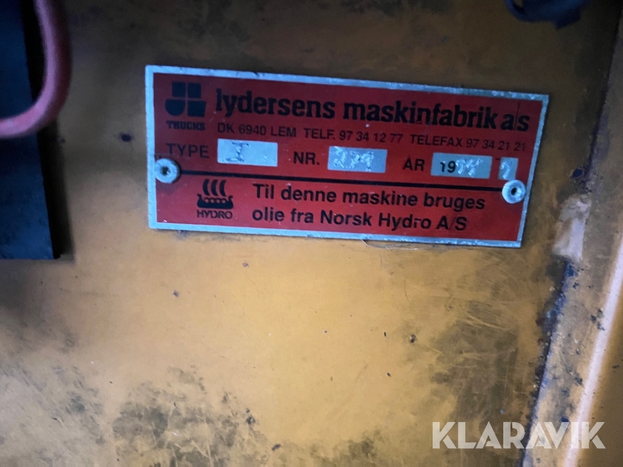 Fodervogn Lydersen Combi I, Syddjurs, Klaravik auktioner