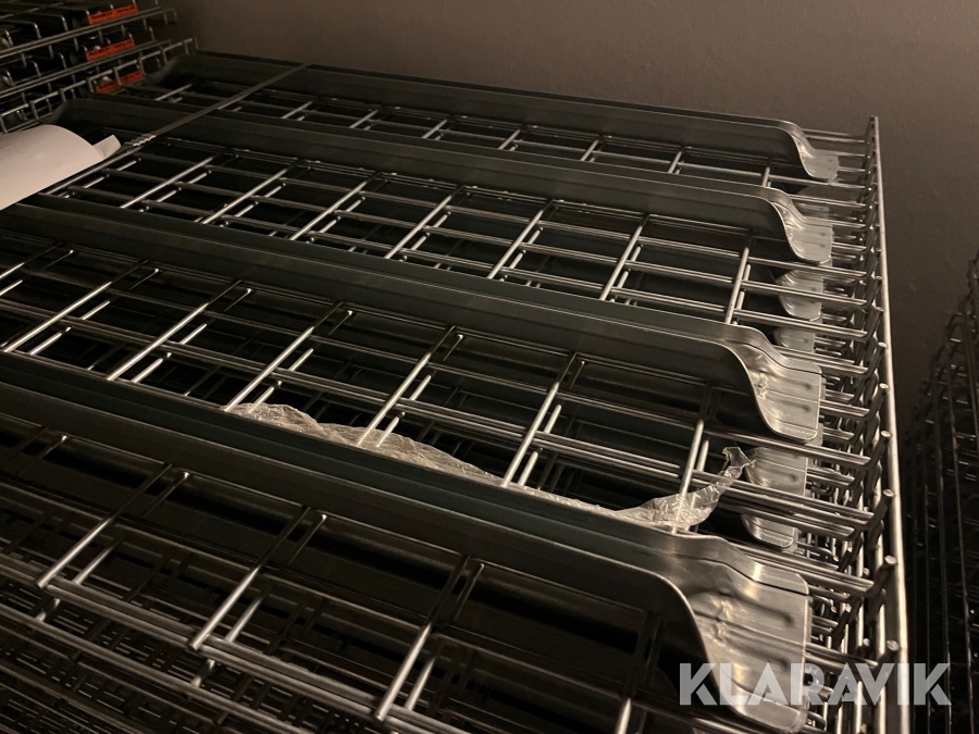 Hylder til Pallereoler ca 40 stk MantaMesh 1000kg UDL, Ruder