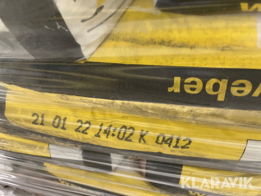 Slidlagsbeton Weber 42 poser, Viborg, Klaravik auktioner