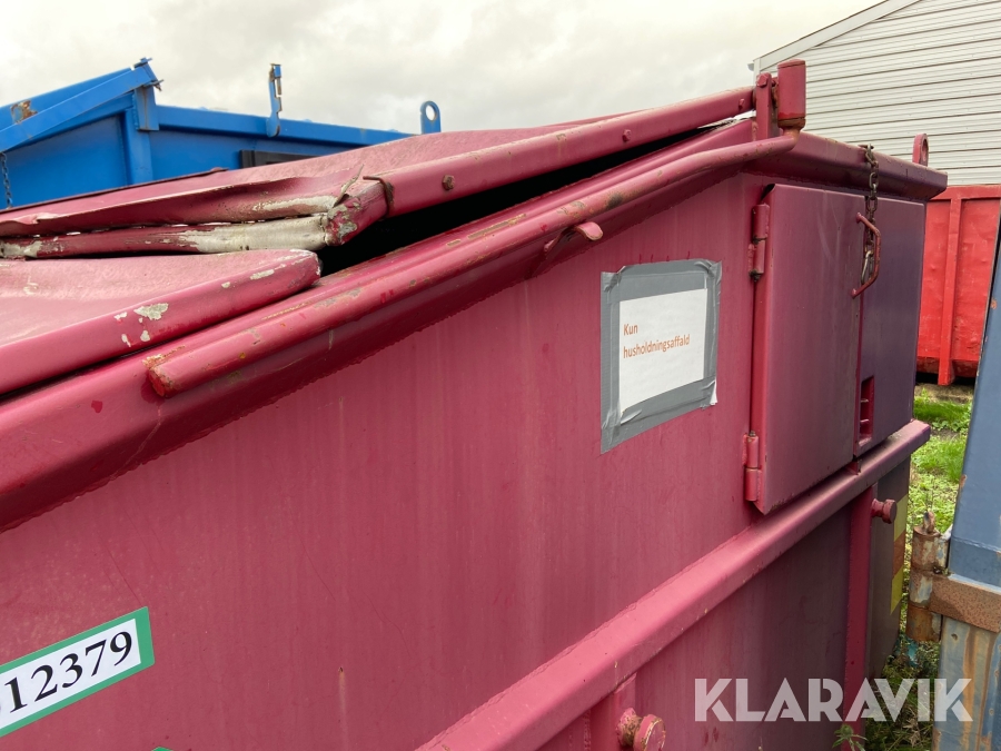 Vippe container, Roskilde, Klaravik auktioner