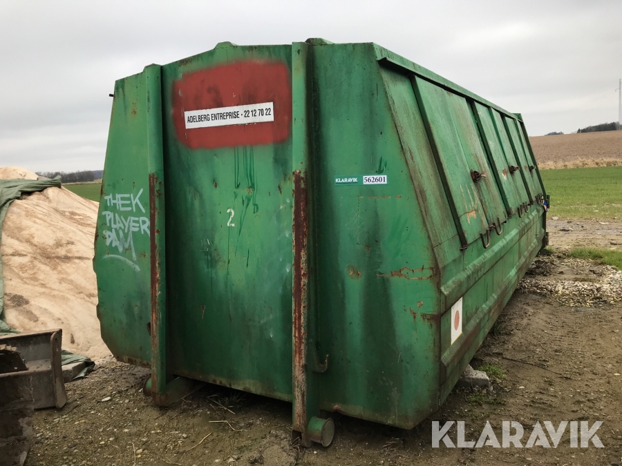 Lukket container , Slagelse, Klaravik auktioner
